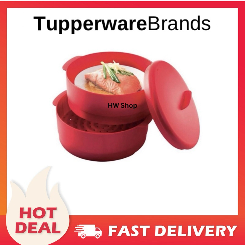 SALE🔥🔥Tupperware Red Steam It | Shopee Malaysia