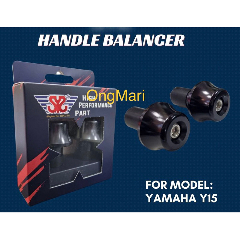 YAMAHA Y15ZR Y15Z Y15 SRL115 FI EGO S FI HANDLE END GRIP BALANCER ALLOY BESI | Shopee Malaysia