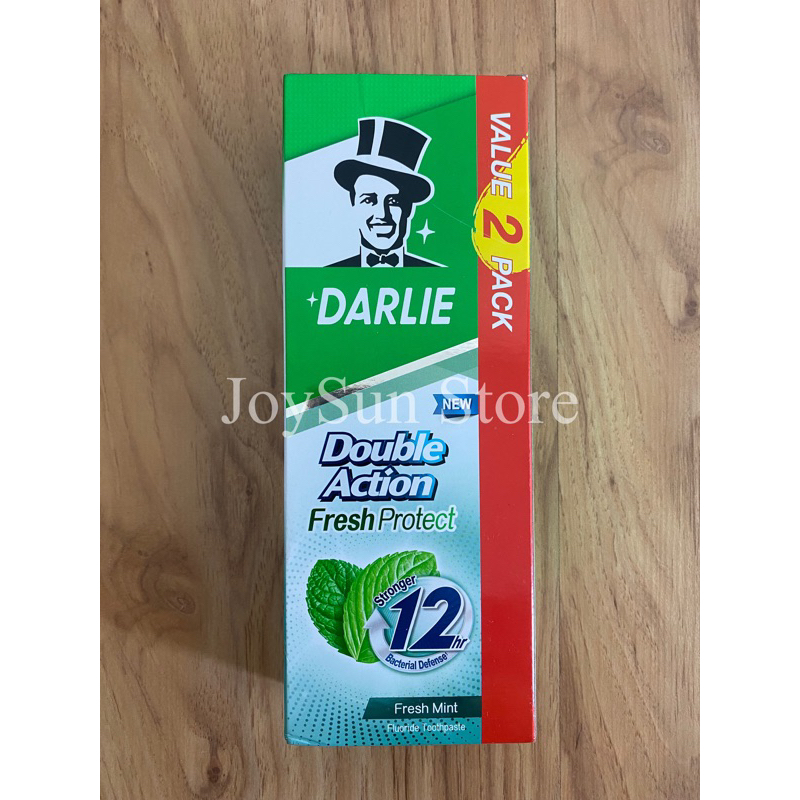 DARLIE Double Action Bacteria Fresh Protect Fresh Mint Toothpaste ...
