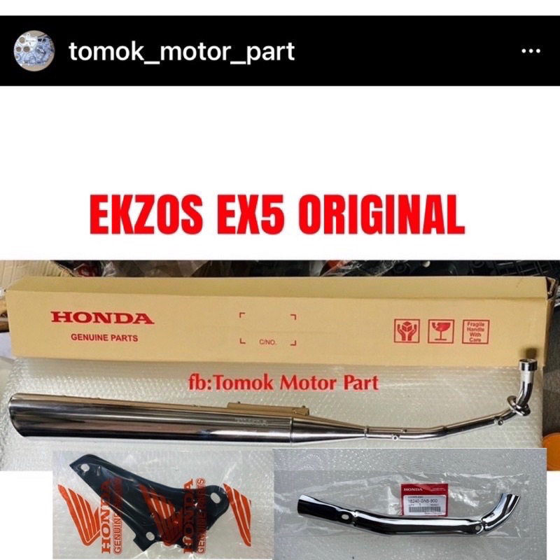 [100%] ORIGINAL DREAM EKZOS EX5 STOCK BARU DREAM ORIGINAL HONDA ORI NEW ...