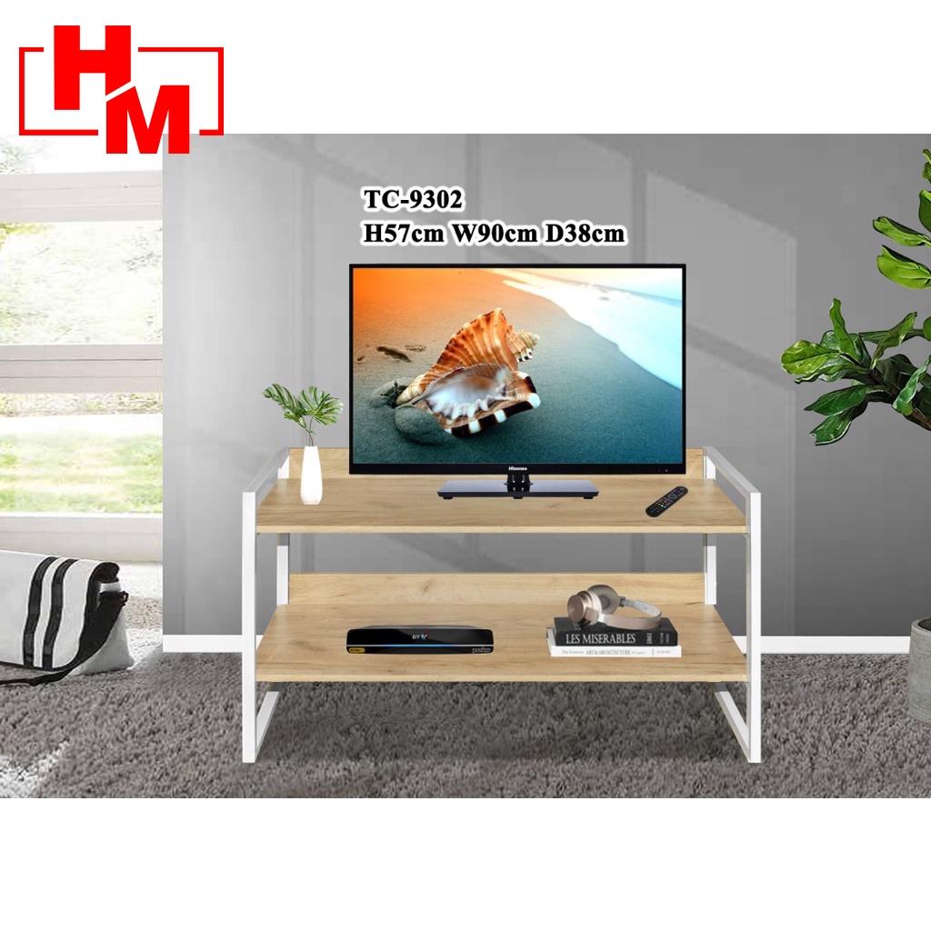 【🔥Clearance】90CM Tv Cabinet Almari Tv rak tv kayu Rak TV TvConsole Tv ...