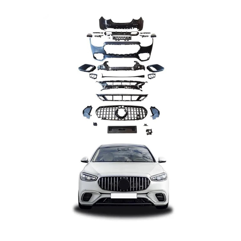 Mercedes Benz W223 S class 2022 2023 S63 AMG bodykit body kit front ...