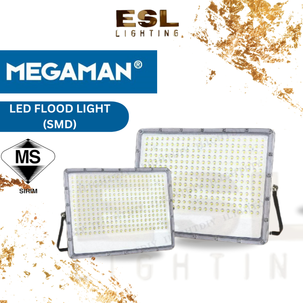 MEGAMAN 100W/150W/200W LED Flood Light ZDL3022 IP65 OUTDOOR LED ...