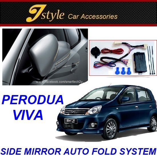 Perodua Viva Auto Flip Folding Side Mirror System | Shopee Malaysia