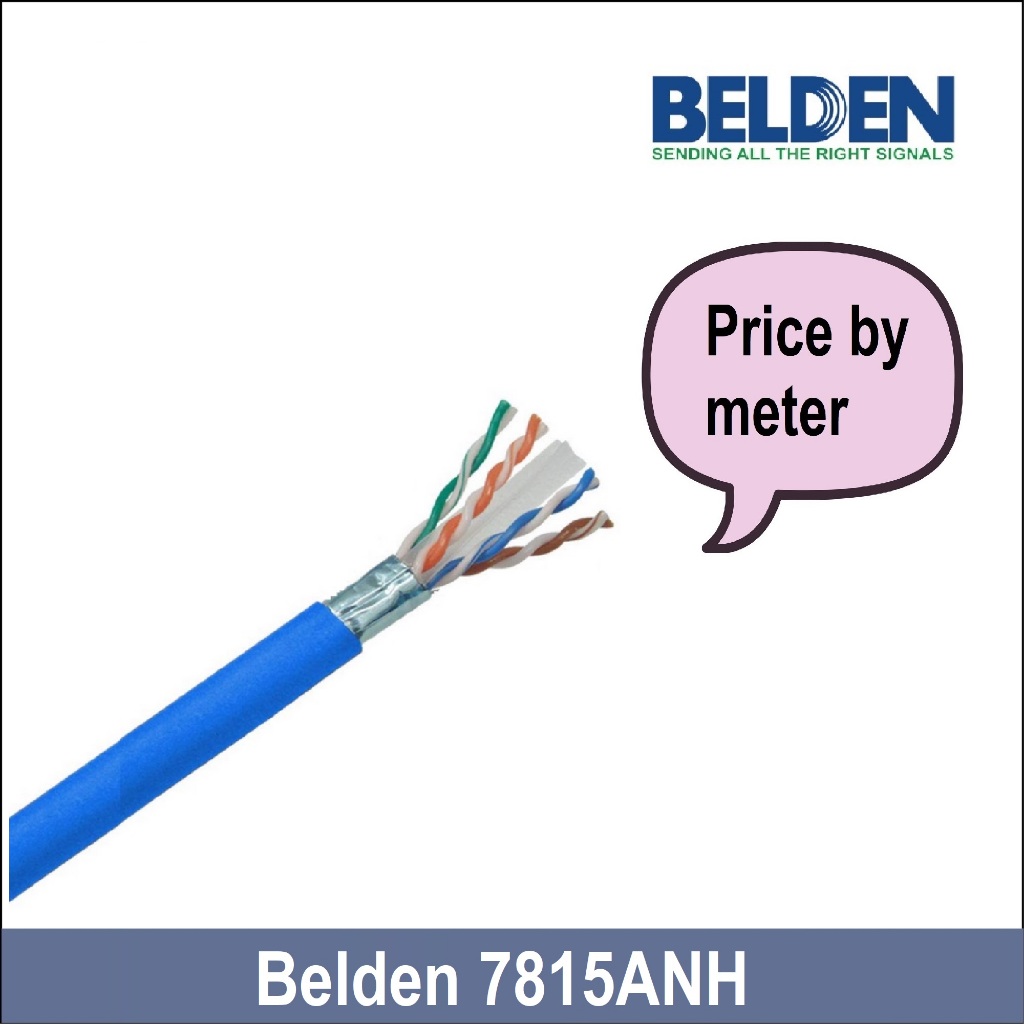Belden Cat6 Shielded FTP Cable (7815ANH) | Shopee Malaysia