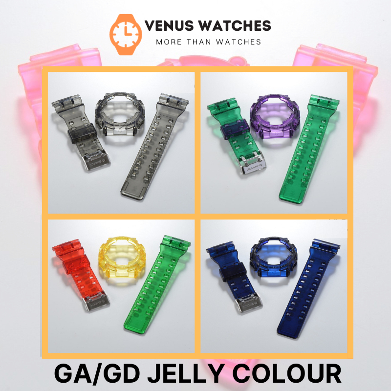 [VENUS WATCHES]GA / GD MULTI COLOR CRYSTAL CLEAR BAND AND BEZEL BNB ...