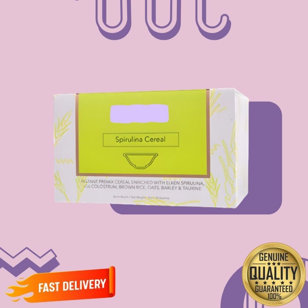 Elkensss Elcafe Spirulina Cereal (30g x 20Sachets) | Shopee Malaysia