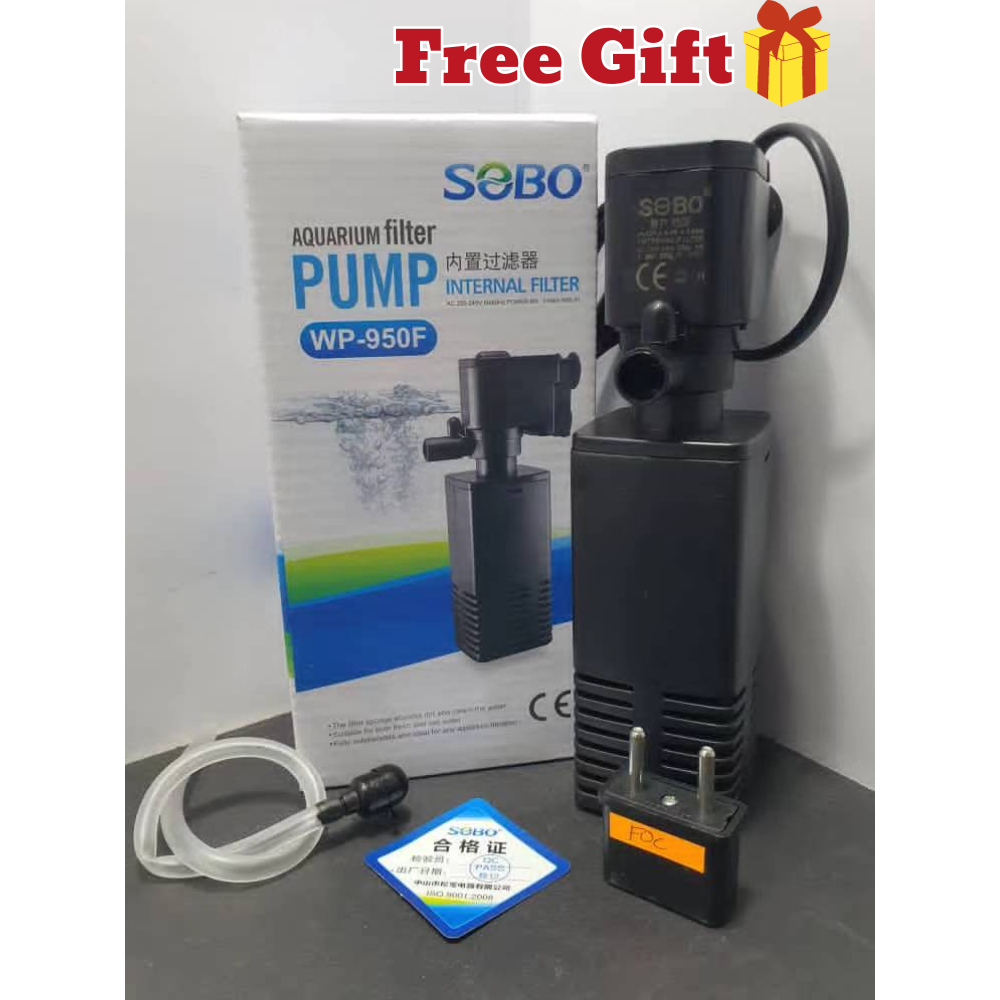 **READY STOCK** SOBO AQUARIUM FILTER PUMP WP-950F ( INTERNAL FILTER ...