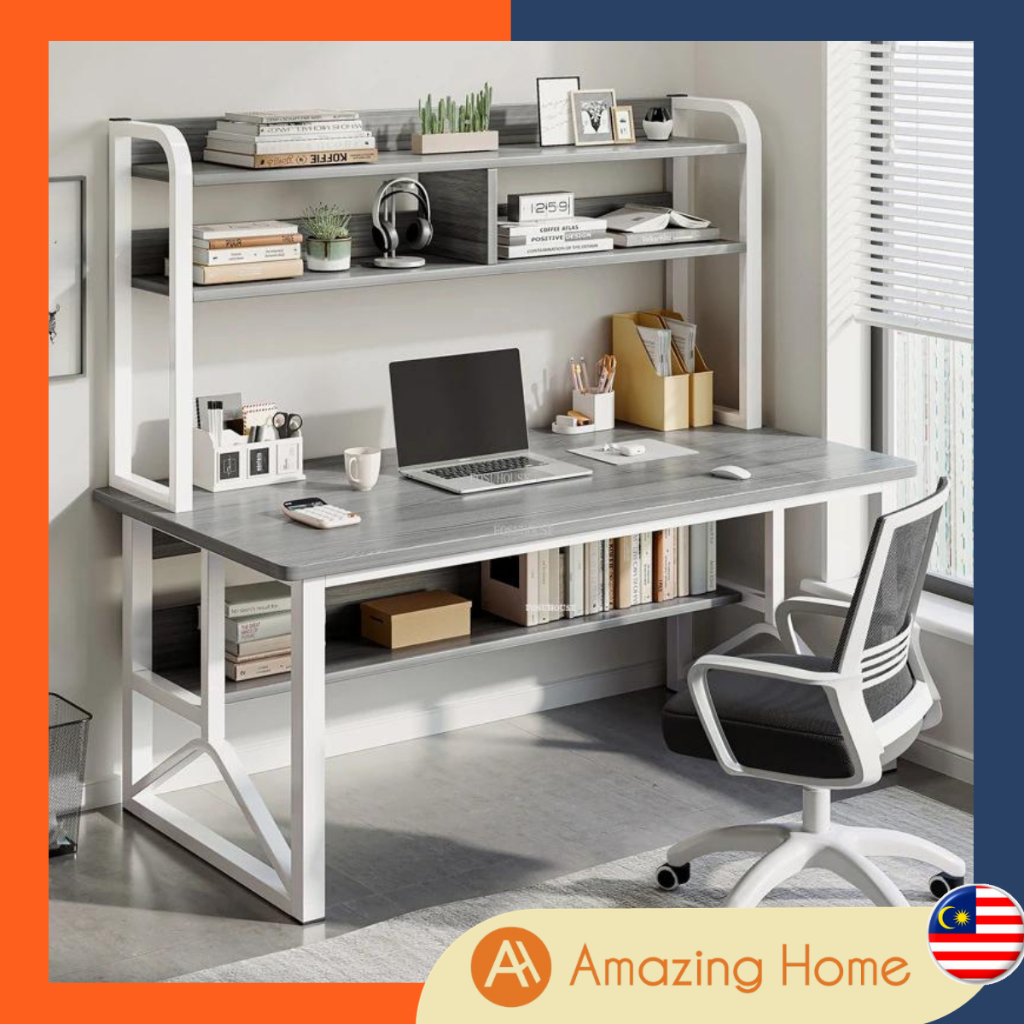 🔥Ready Stock🔥AmazingHome Study Table Student Study Desk Desktop Laptop ...
