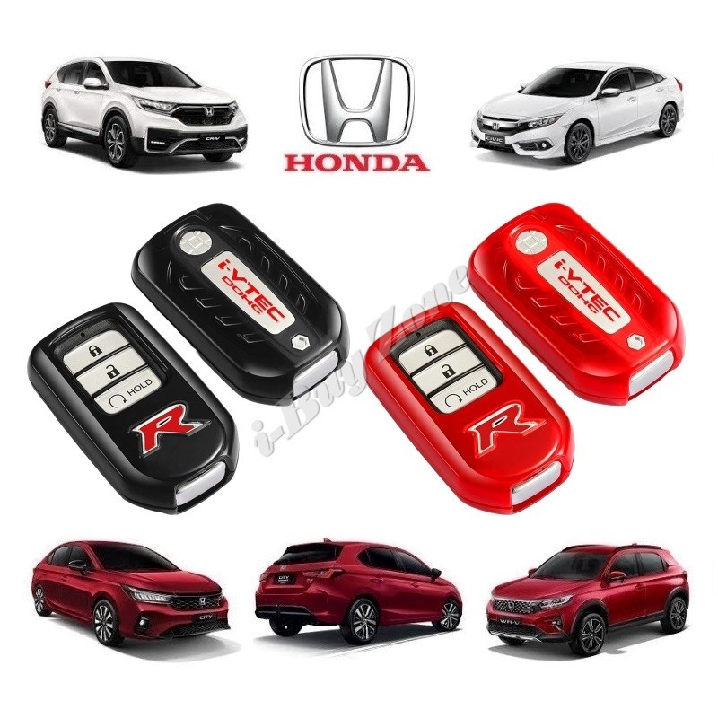 Honda i-VTEC DOHC Type R Car Key Cover for Accord, BR-V, City, City ...
