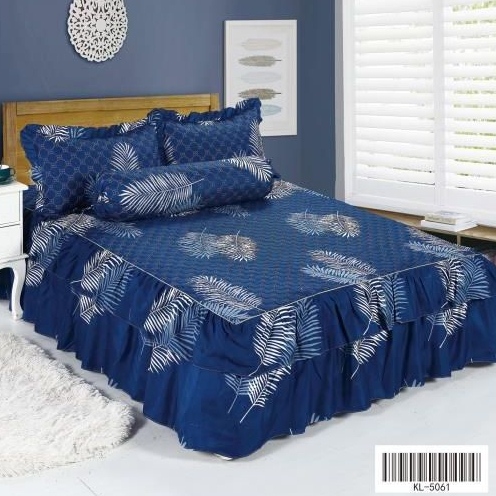 CADAR ROPOL 100% COTTON READY STOCK 4 IN 1 Ropol Patchwork (Queen ...