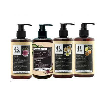 BARE FOR BARE SHAMPOO/CONDITIONER 60ML/300ML | Shopee Malaysia