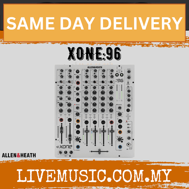 Allen & Heath Xone:96 Analogue DJ Mixer with Audio Interface ( Xone96 ...