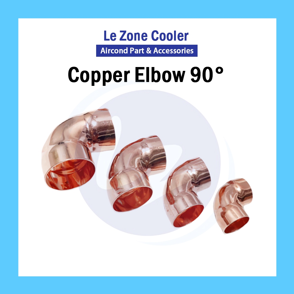 Copper Elbow 90° 90 degree Aircond Copper Fitting - 7/8'' 1 1/8'' 1 3/8 ...