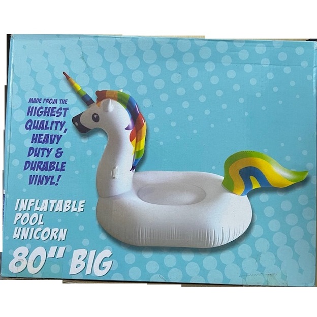 Big size Inflatable Pool Unicorn Swimming Float Ring Pool Party ...