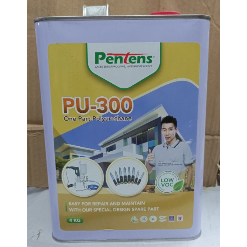 Pentens PU-300 4KG One Part Polyurethane Grouting Pu Injection Hydrophobic PU Grout Plugging ...