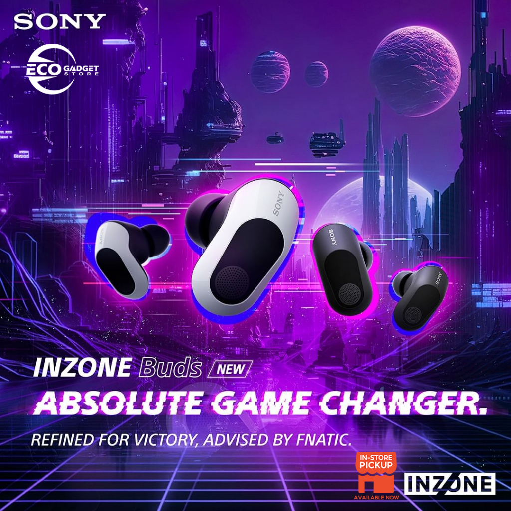 Sony INZONE Buds Truly Wireless Noise Cancelling Gaming Earbuds - USB-C ...
