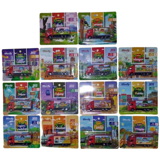Wheelly Collection LORRY ECO SHOP, BOX TRUCK PRIME MOVER, BOX TRUCK ...