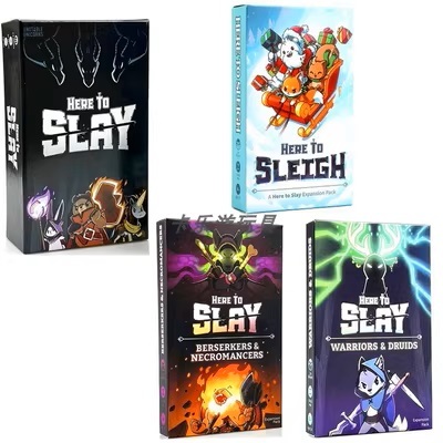 Here to Slay Game - A Strategic Card Game for Teens and Adults | Shopee ...