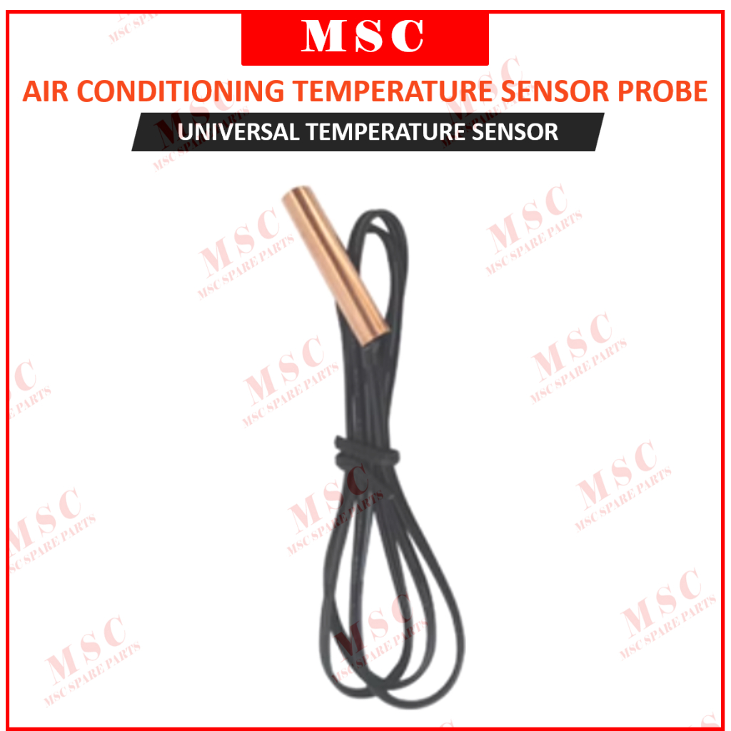 Aircond Sensor Temperature Sensor Air Conditioner Probe Head 5K 10K 15K ...