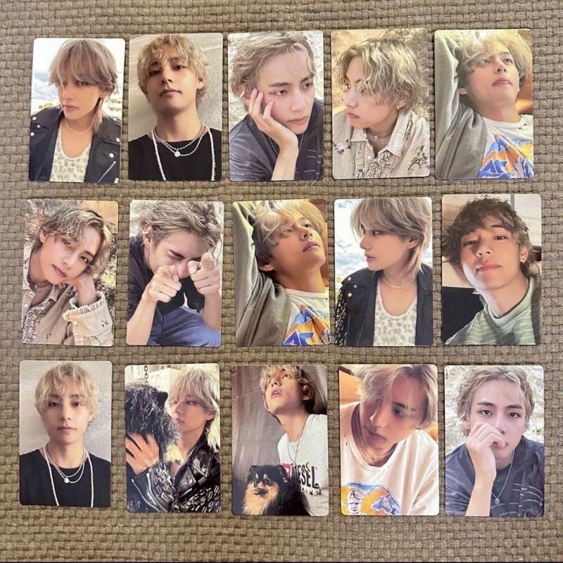 BTS V LAYOVER PHOTOCARD | Shopee Malaysia