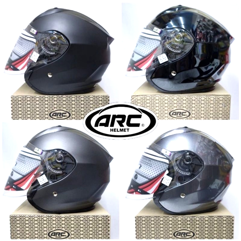 Helmet ARC XR Matt Black Matt Grey Black Silver Grey L/XXL 100% ...