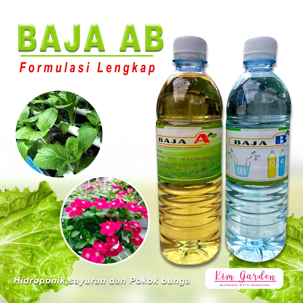 🔥Set Pati Baja AB Hidroponik,sayur,dan pokok bunga🔥 | Shopee Malaysia