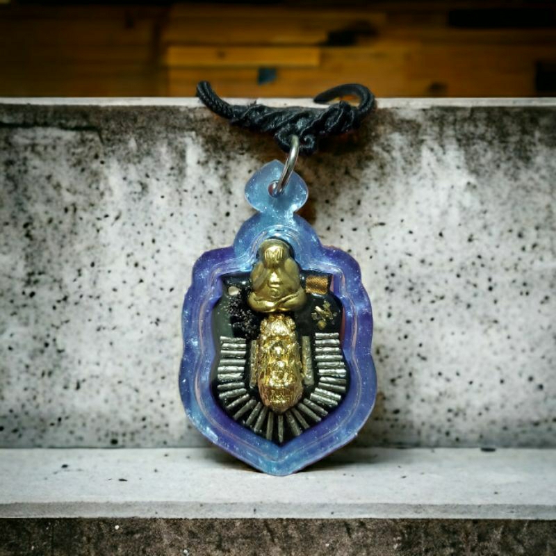 LP Jued Wat PodeTiSettee One Eye coconut Phra Rahu 单眼椰拉胡, Pidta, 30 ...