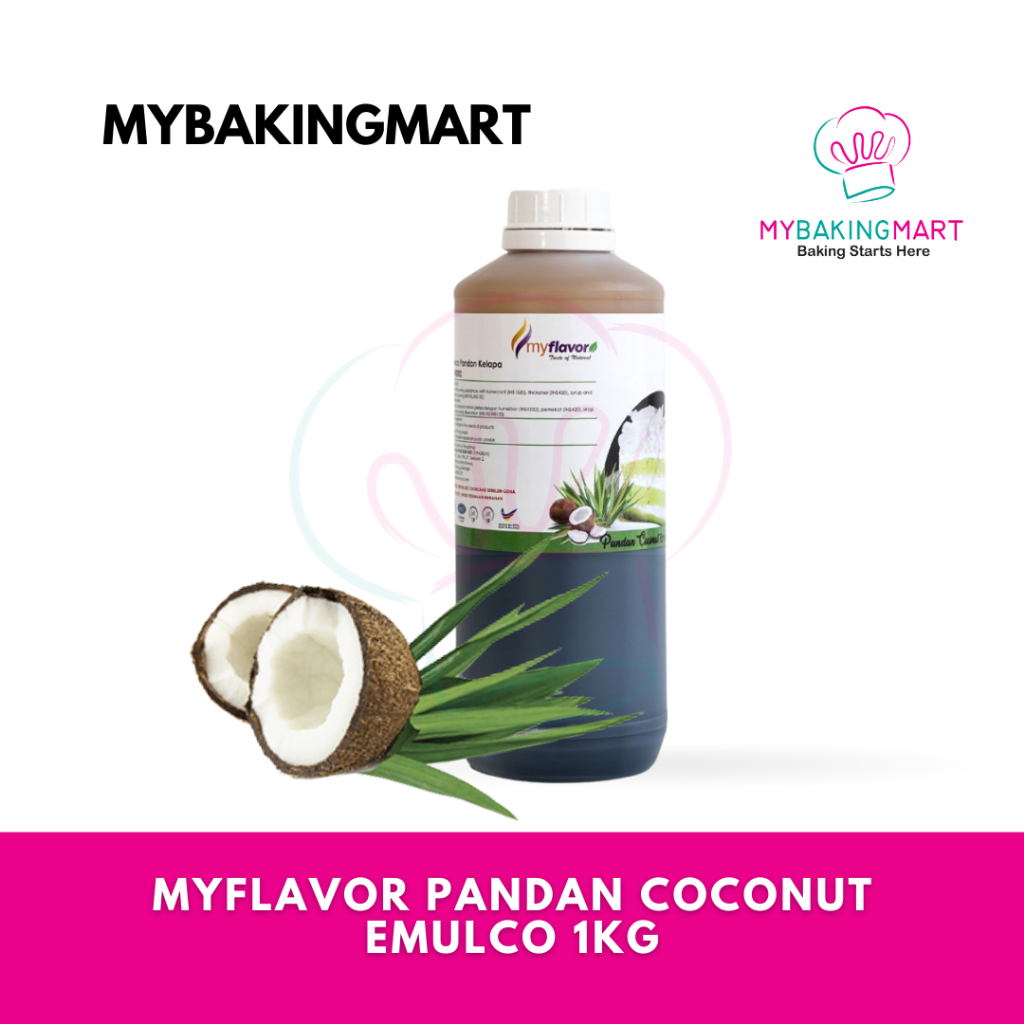 Mybakingmart | Myflavor Pandan Coconut Emulco Perasa Pewarna Makanan ...