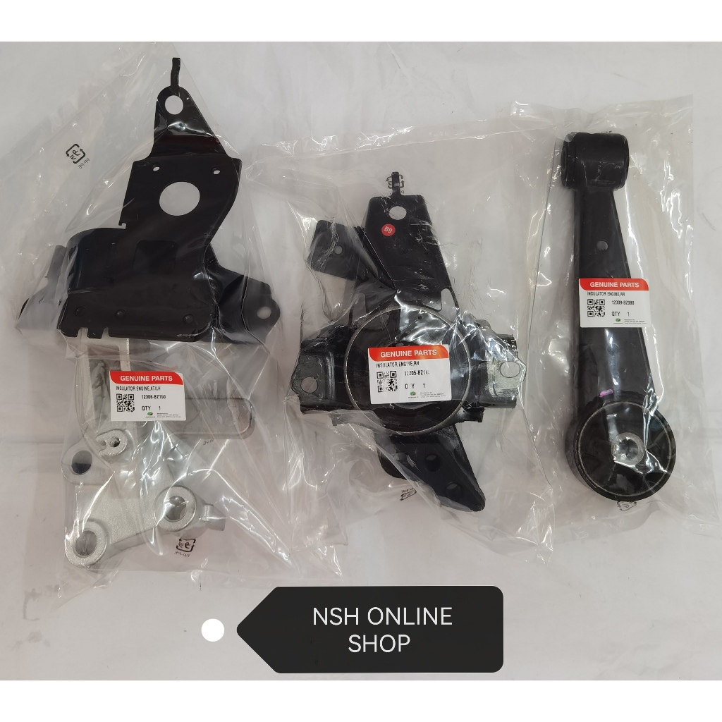 Engine Mounting Set (OEM) for Perodua Axia 1.0 2014-2016 Year (Auto) 1 ...