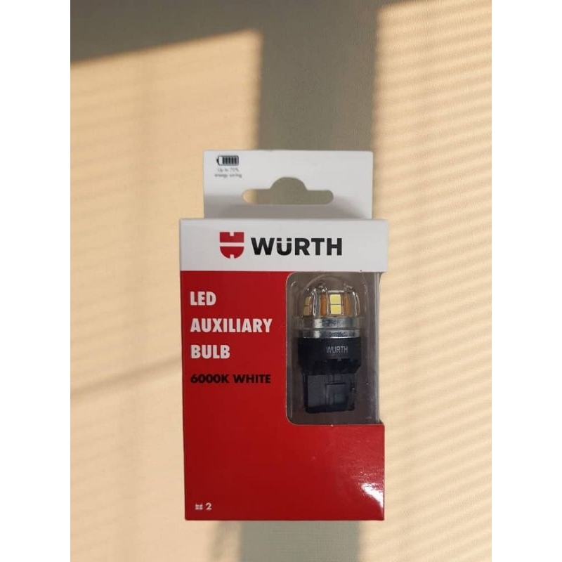 (Clearance) Wurth LED Retrofit 6000K W12W T20 white Osram LED Signal ...