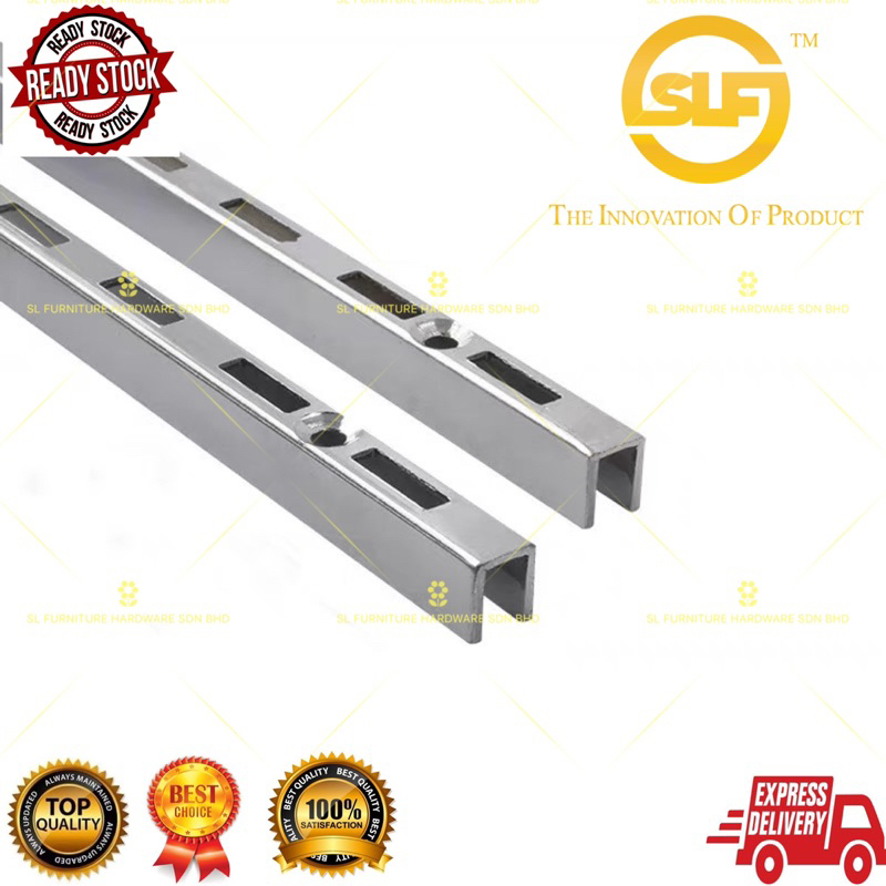 SLF High Quality Chrome AA Upright Railing pole System Railing for ...