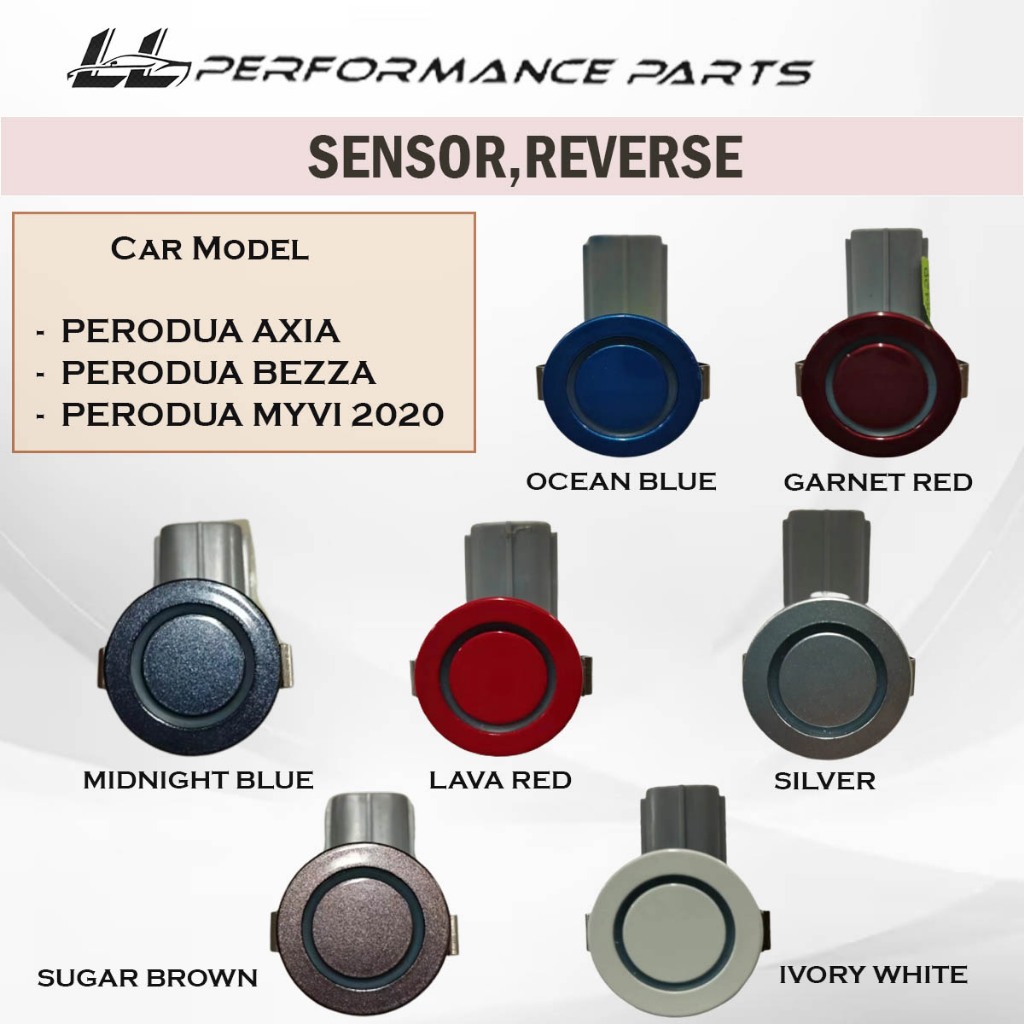 Perodua Axia/Bezza/Myvi 2020 Reverse Sensor Parking Sensor (Front ...