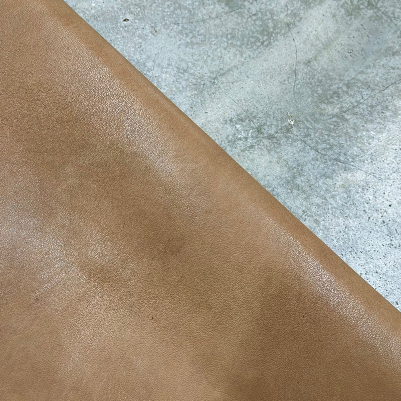 VEGETABLE TANNED GOATSKIN 1.3mm Soft Natural Leather LGVT08 | Shopee ...