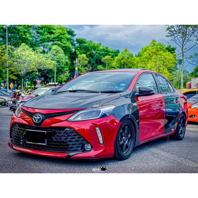 Toyota Vios Ncp150 2013 - 2018 convert thai bodykit body kit front rear ...