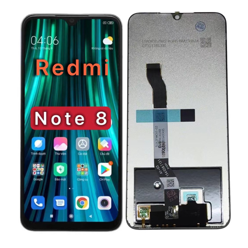 LCD Redmi Note 8 Compatible For Original Glass Touch Screen Digitizer ...