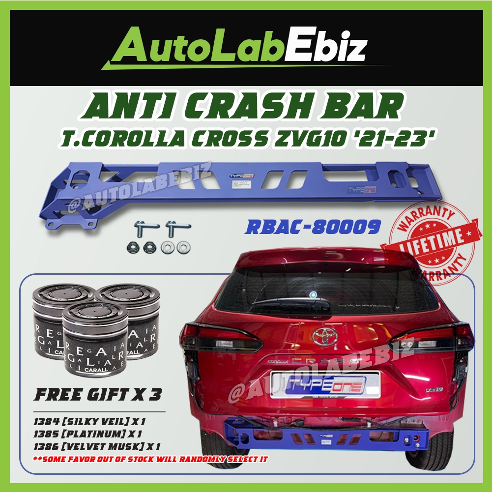 [🎁𝗙𝗿𝗲𝗲 𝗖𝗮𝗿𝗮𝗹𝗹 𝗥𝗲𝗴𝗮𝗹𝗶𝗮 𝘅 𝟯] TYPE ONE REAR BUMPER ANTI CRASH BAR Toyota ...
