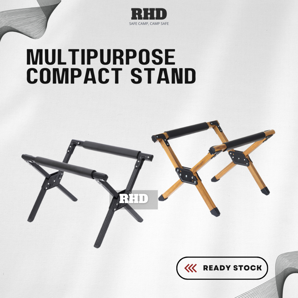 Multipurpose Compact Stand Camping Cooler Box Ringan Foldable Kotak ...
