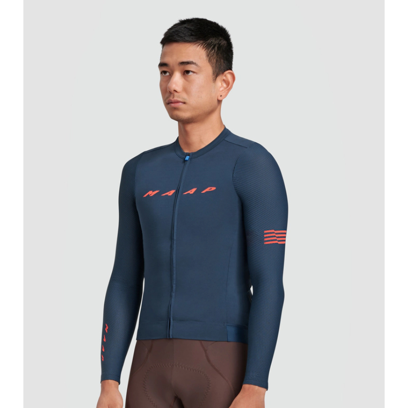 MAAP Evade Pro Base LS Jersey 2.0 Midnight Navy | Shopee Malaysia
