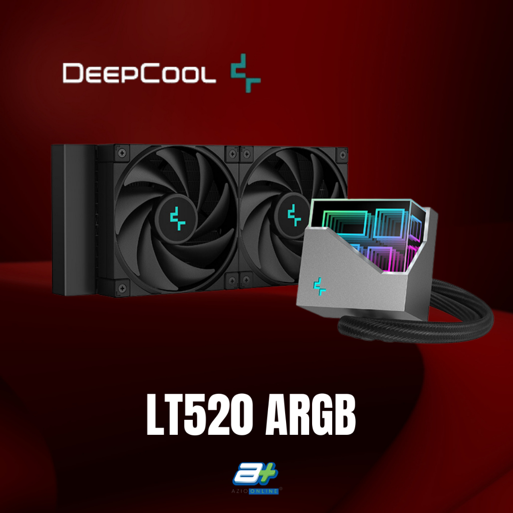 DEEPCOOL LT520 240L ARGB AIO COOLER - BLACK EDITION | Shopee Malaysia