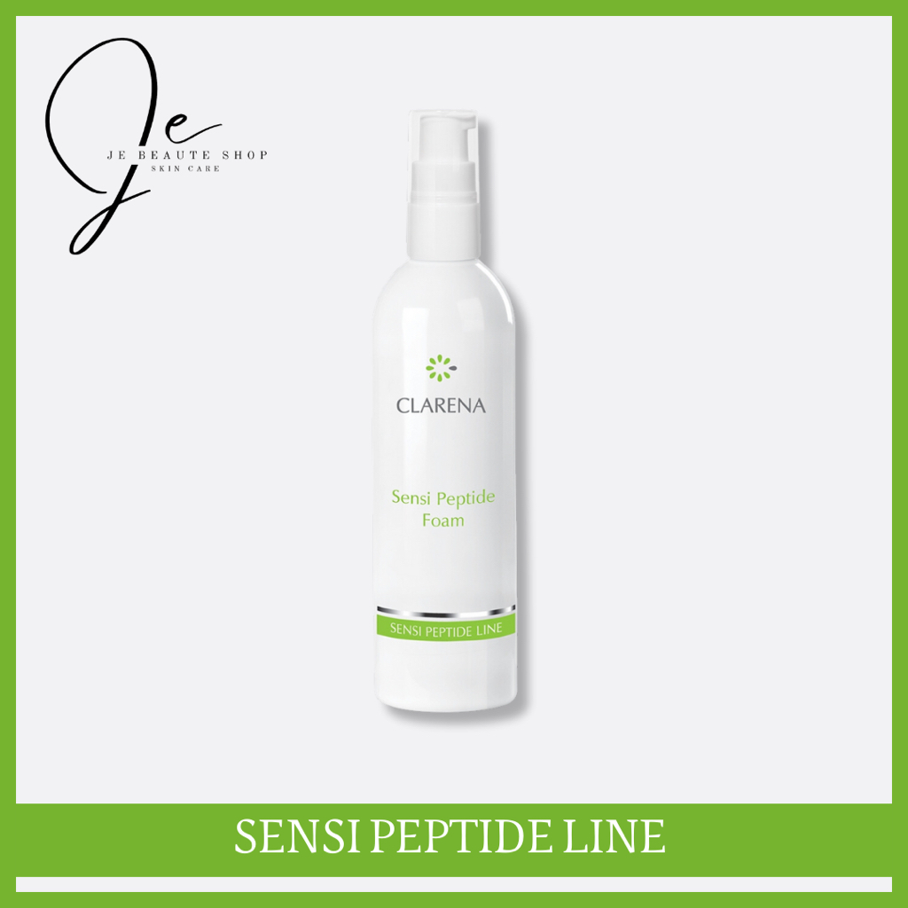 CLARENA Sensi Peptide Foam 250ml (Mild foam for everyday face and eye ...
