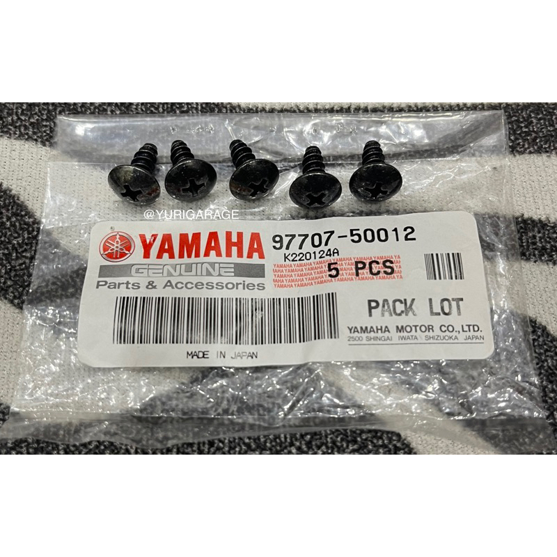 97707-50012 YAMAHA ORIGINAL JAPAN RXZ 125ZR Y15 LC135 SCREW (1PCS ...
