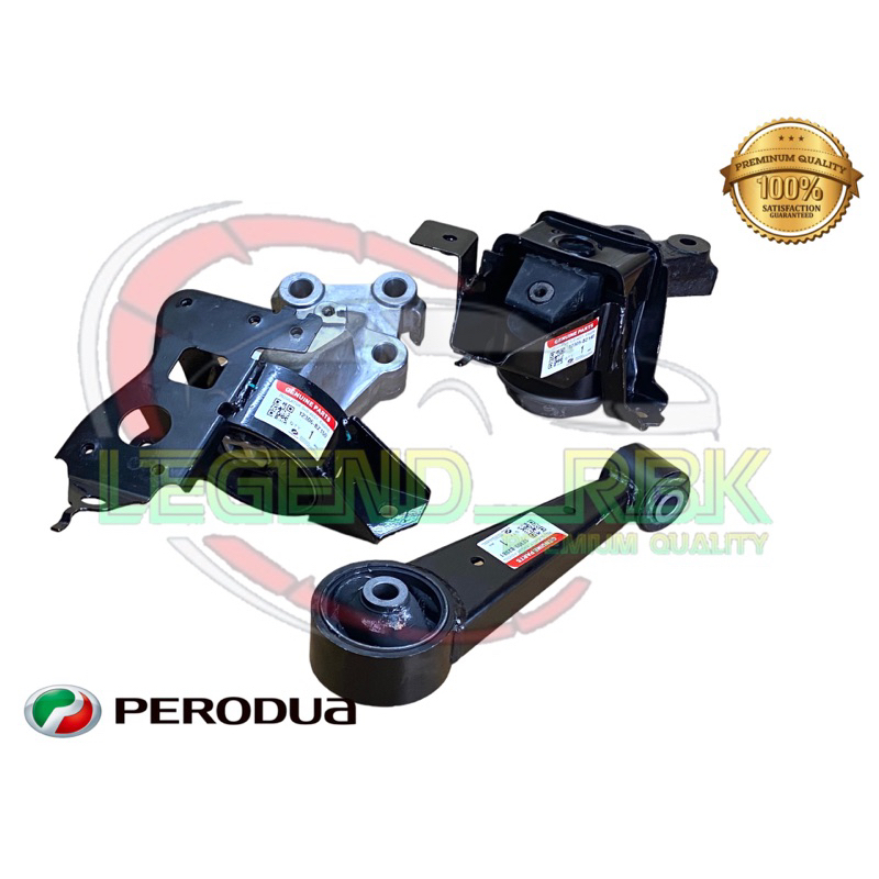 (3PCS) 100% ORIGINAL PERODUA AXIA 2014-2018 ENGINE MOUNTING SET ...