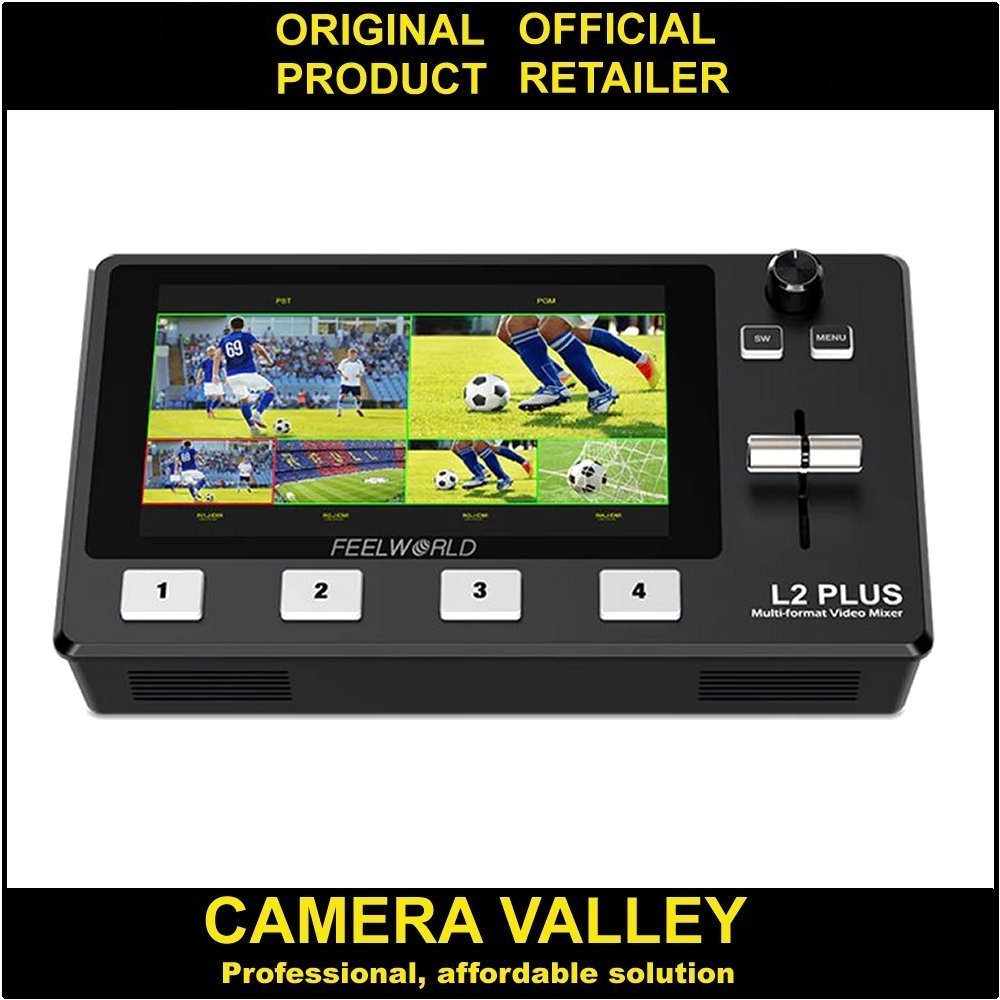 Feelworld L4 L2 Plus LIVEPRO L1 V1 Multi Camera Video Mixer Switcher ...