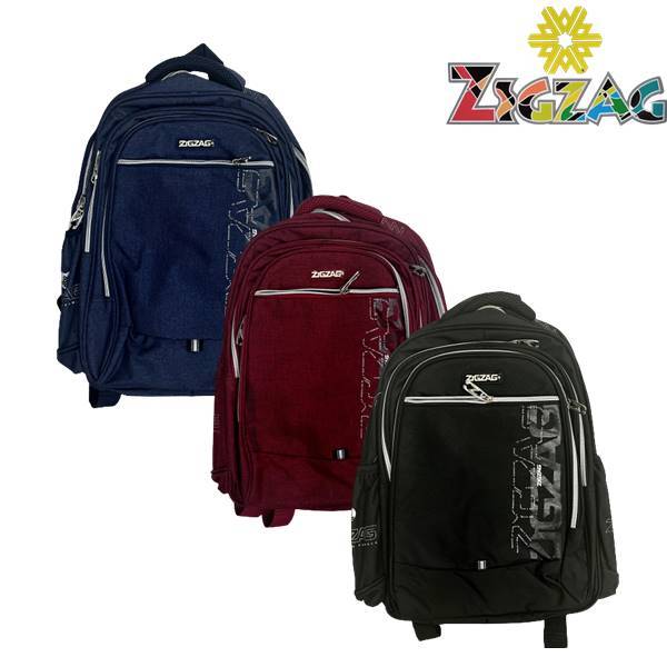 ZIGZAG 7033 Series Backcare Support Backpack (New 2023) or Beg Sekolah ...