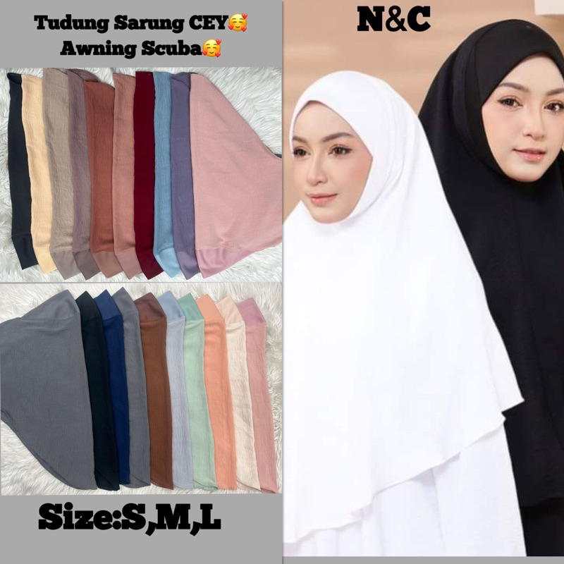BORONG - SARUNG SARIMA ITALIAN CREPE AWNING SCUBA (SARIMA VIRAL ...