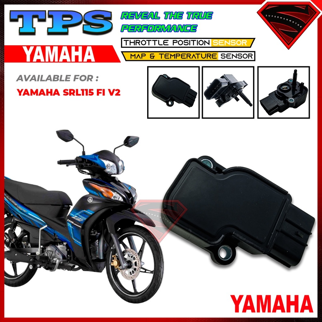 TPS YAMAHA SRL115 FI V2 THROTTLE POSITION SENSOR TPS SENSOR SRL 115 FI ...