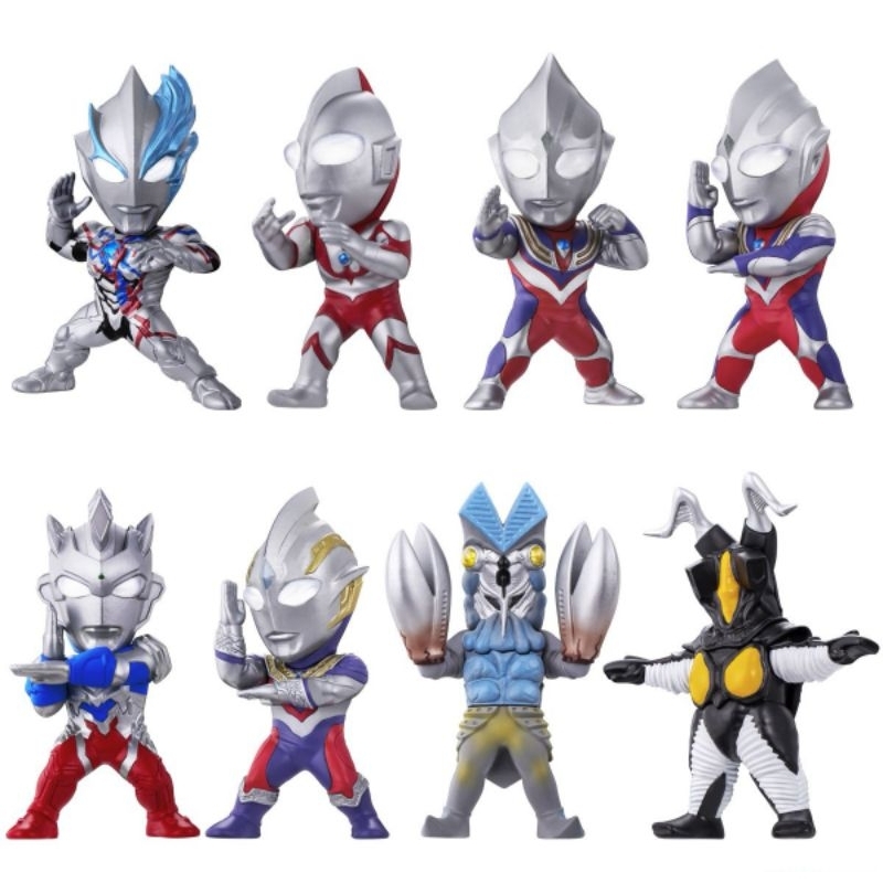 BANDAI CONVERGE MOTION ULTRAMAN 7 BLAZER TIGA MULTI TYPE ZEPERION RAY Z ...