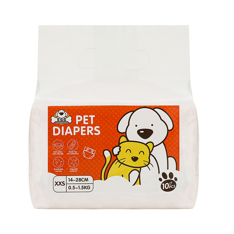 EGG Pet Dog diapers absorption 12/10pcs Rapid Disposable Cats Supplies ...