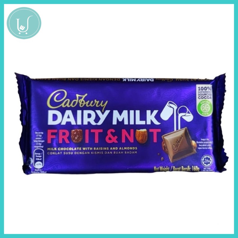 Cadbury Dairymilk Chocolate 160g (Milk chocolate / Hazelnut / Roast ...
